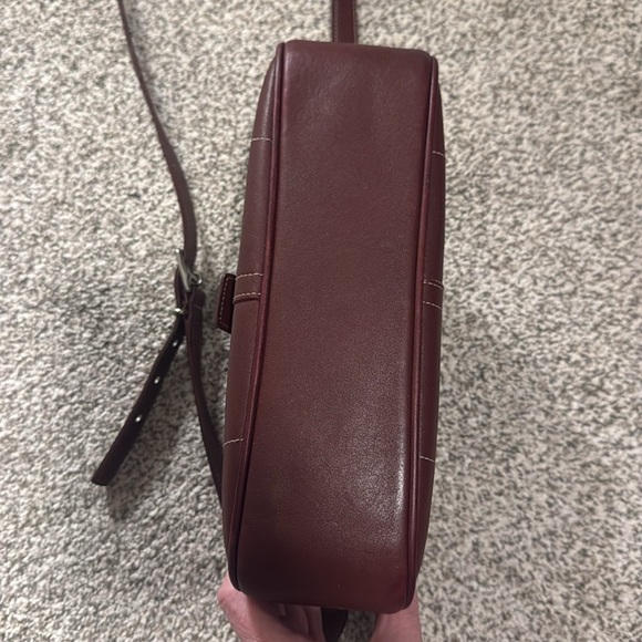 Coach | Bags | Coach Leather Cross Body Buckle Purse Bag Hobo New ...